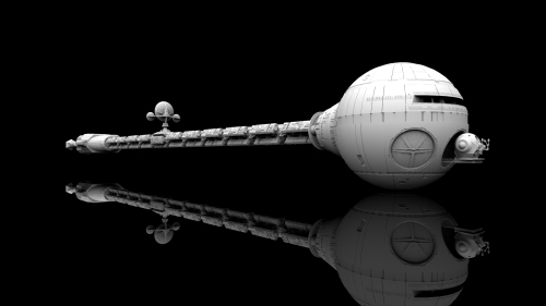 2001 Space Odyssey Discovery Model Ship