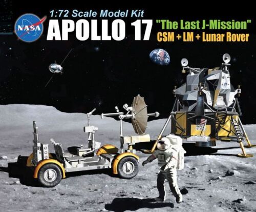 Apollo 17 "The Last J-Mission" CSM + LM + Lunar Rover - Models ...
