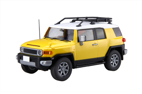 Fujimi Toyota FJ Cruiser 1/24 Scale Model - Two Tone Yellow - Models ...