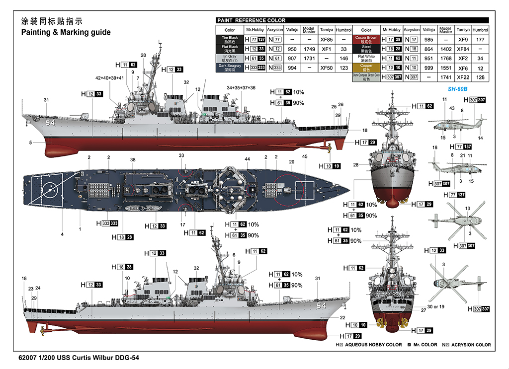 USS Curtis Wilbur DDG-54 - Models & Hobbies 4 U