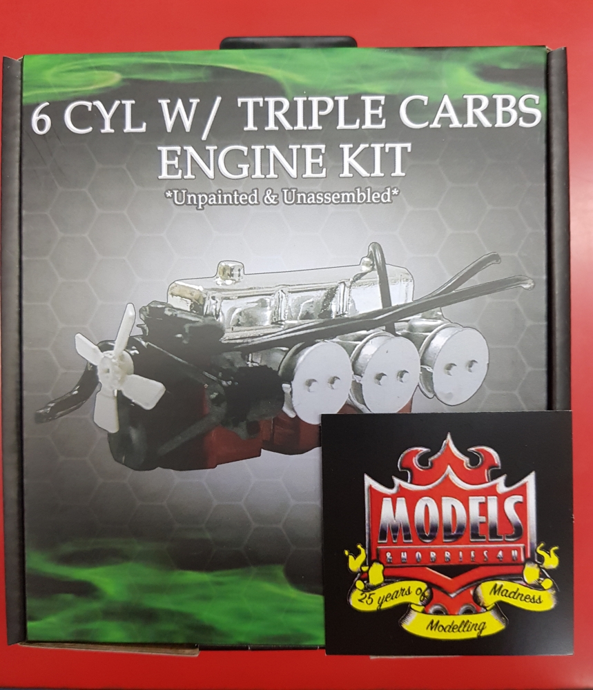 DDA 1/24 Holden LC/LJ 6 Cylinder Engine with Triple Carbs - Models ...