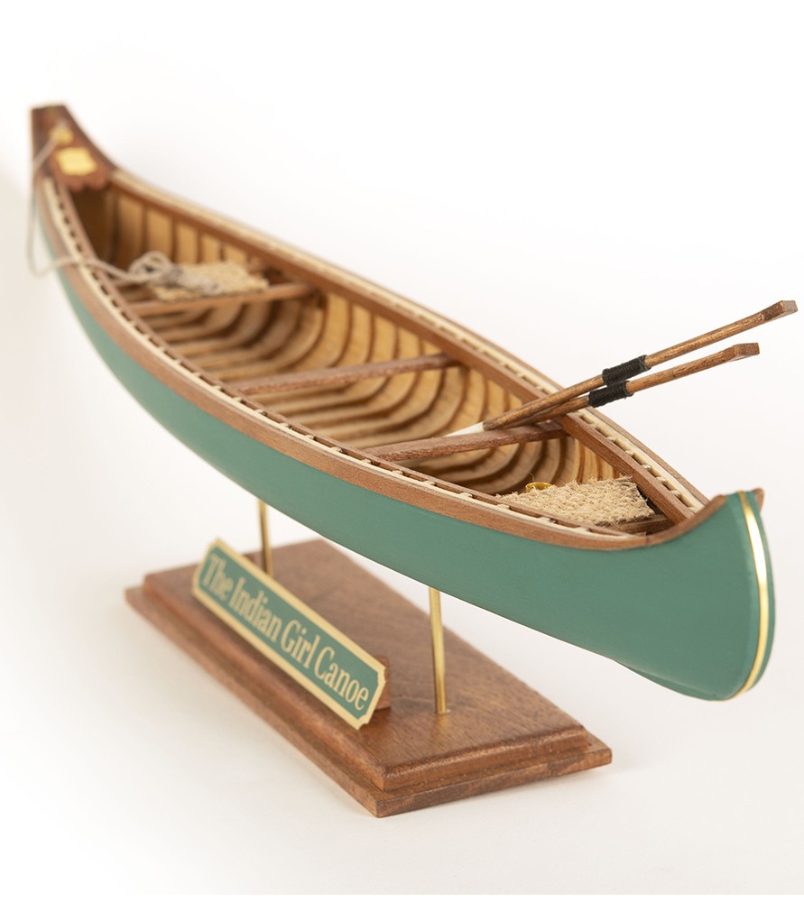 The Indian Girl Canoe - Models & Hobbies 4 U