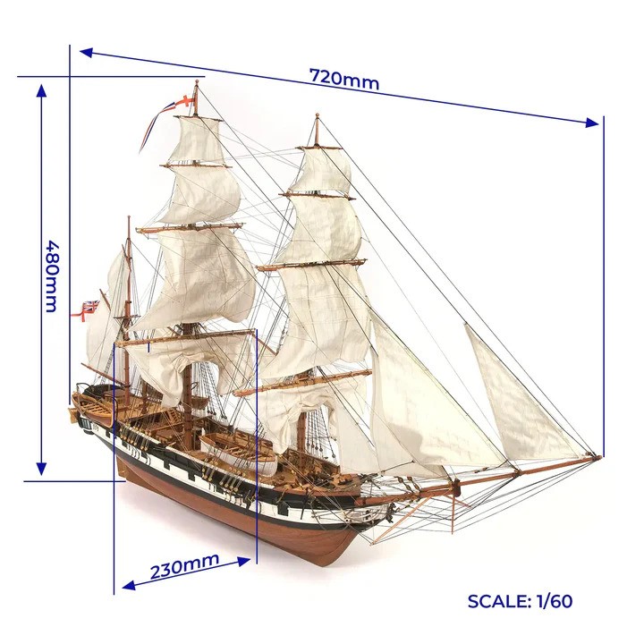 HMS BEAGLE - Models & Hobbies 4 U